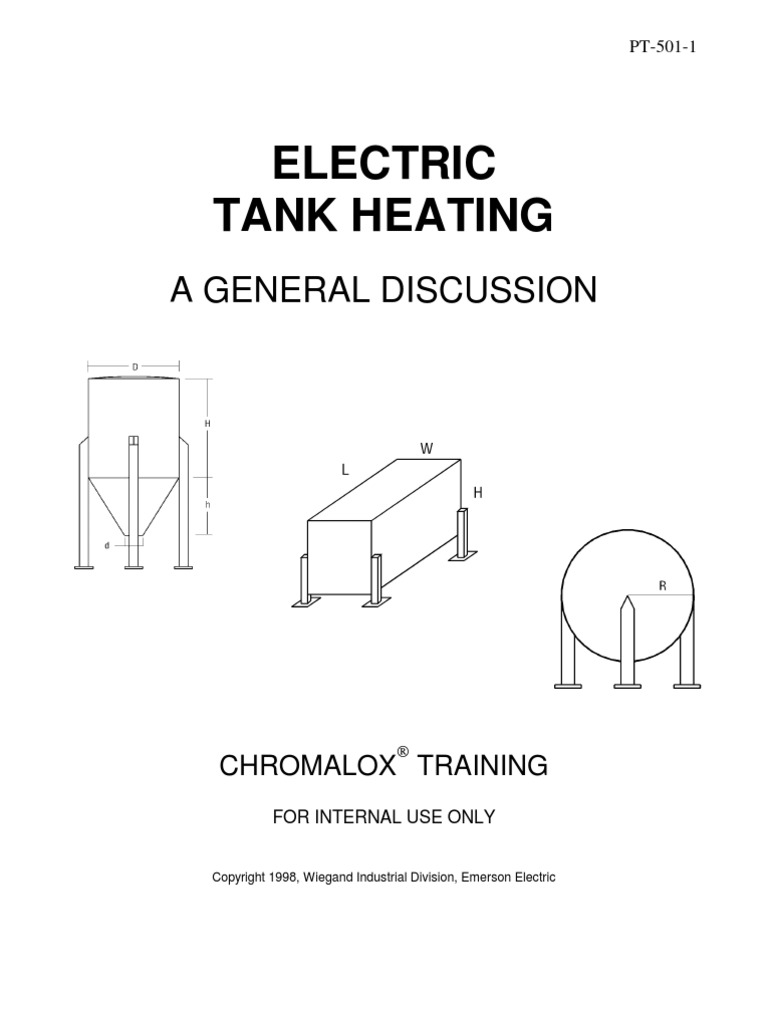 Electric Tank Heating - Theory | PDF