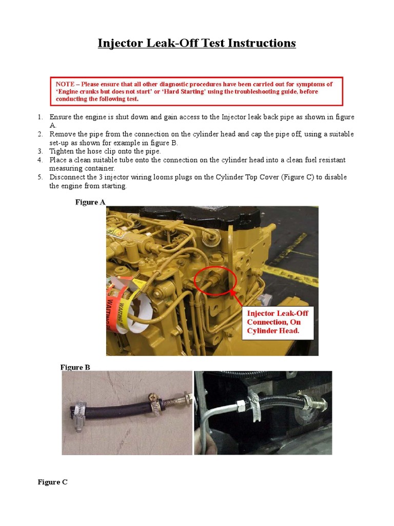 Injector Leak-Off Test | PDF
