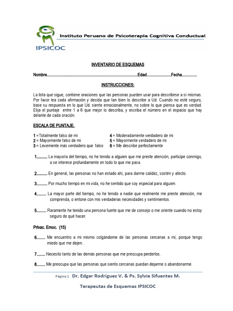 Cuestion Esquemas Abreviado 2018 | PDF