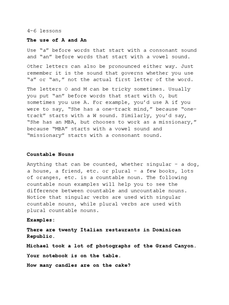 Module 2 Grammar Section PDF | PDF | Noun | Grammatical Number