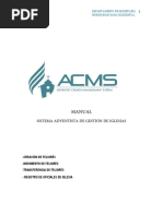 Instructivo Del Secretario de Iglesia para Ingresar Al Sistema Acms ...