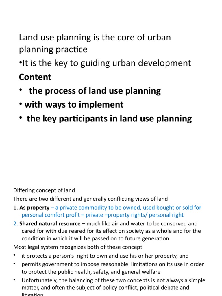 Lic - 3 Land Use Planning | Download Free PDF | Zoning | Economies