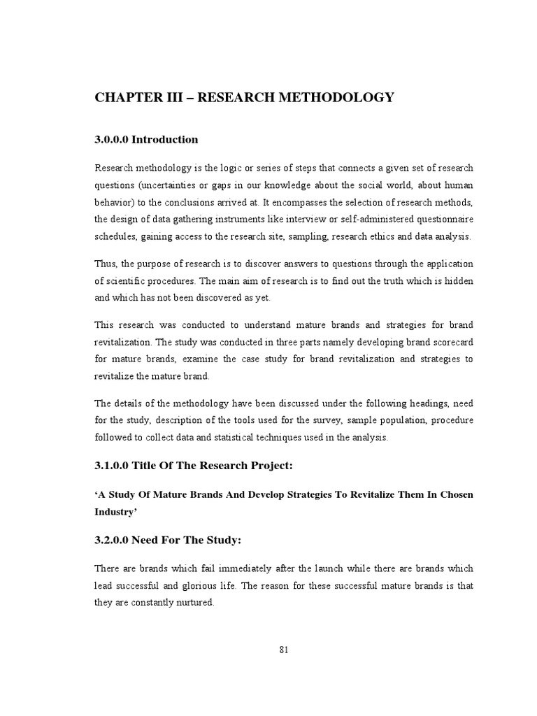 A Methodical Approach: Research Methodology and Design for a Study on ...