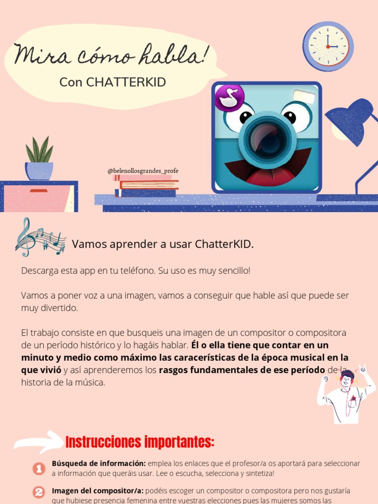 Habla con ChatterKID: Compositores | PDF | Arte