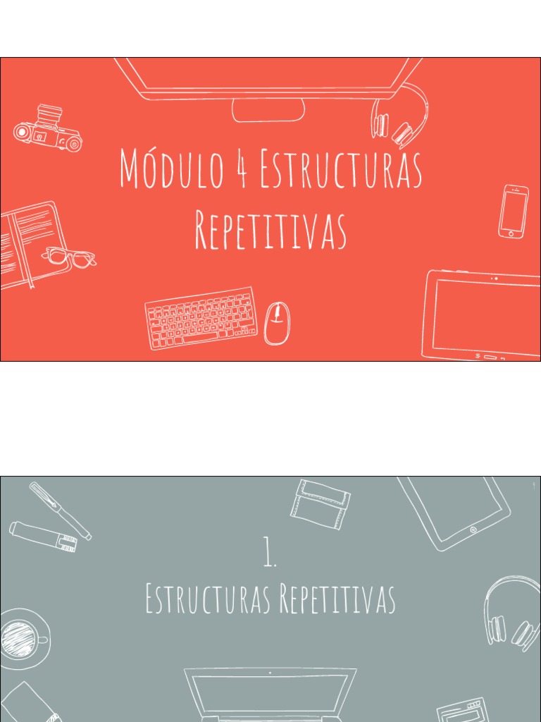 Estructuras Repetitivas en Programación | PDF | Programa de computadora | Programación