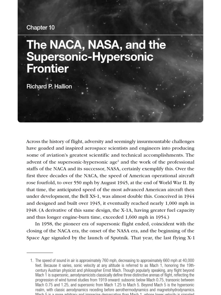 NACA and NASA | PDF | National Advisory Committee For Aeronautics ...