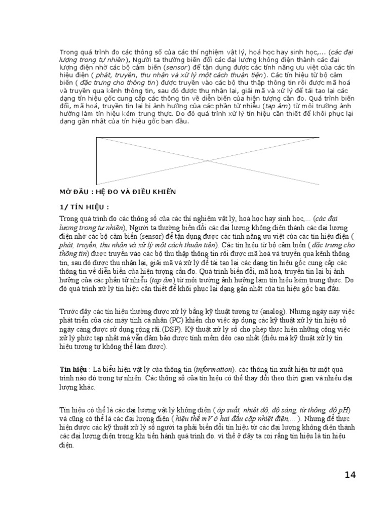 Do Luong Dieu Khien | PDF