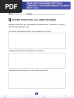 Taller de Introduccion A La Pintura y La Escultura | PDF | Escultura ...