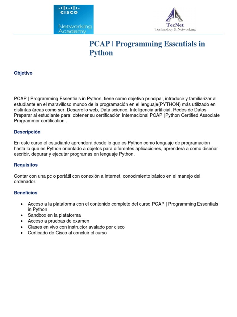 Info Python | PDF | Python (lenguaje de programación) | Archivo de computadora