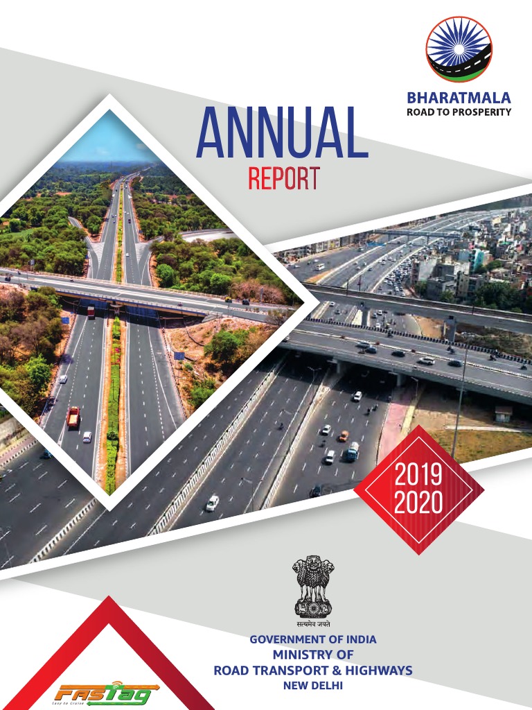 Ministry Annual Report - 2019-20 | PDF | Road Infrastructure | Road ...