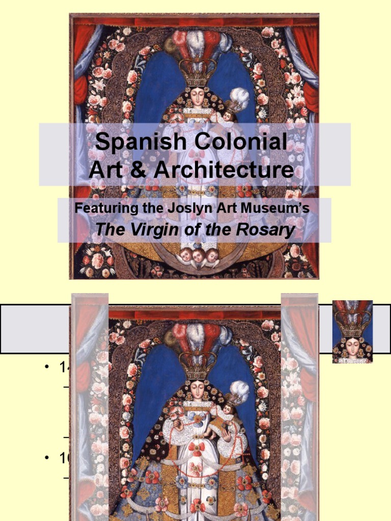 Spanish Colonial Art & Architecture | PDF | Conquistador | Spanish Empire