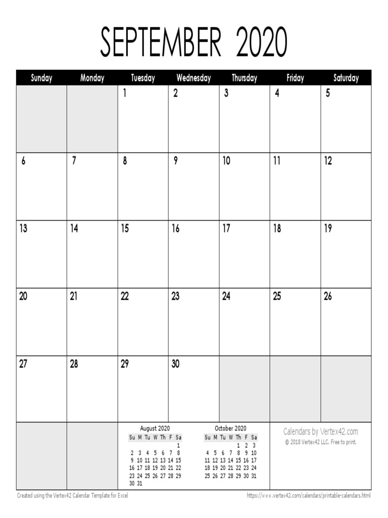 September 2020: Sunday Monday Tuesday Wednesday Thursday Friday ...