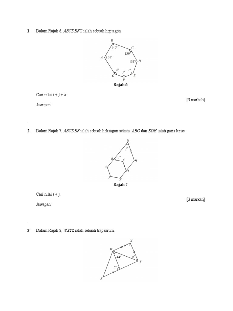 Latihan Poligon II | PDF