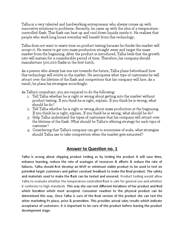 MGT 368 Mid | PDF | Economies Of Scale | Marketing