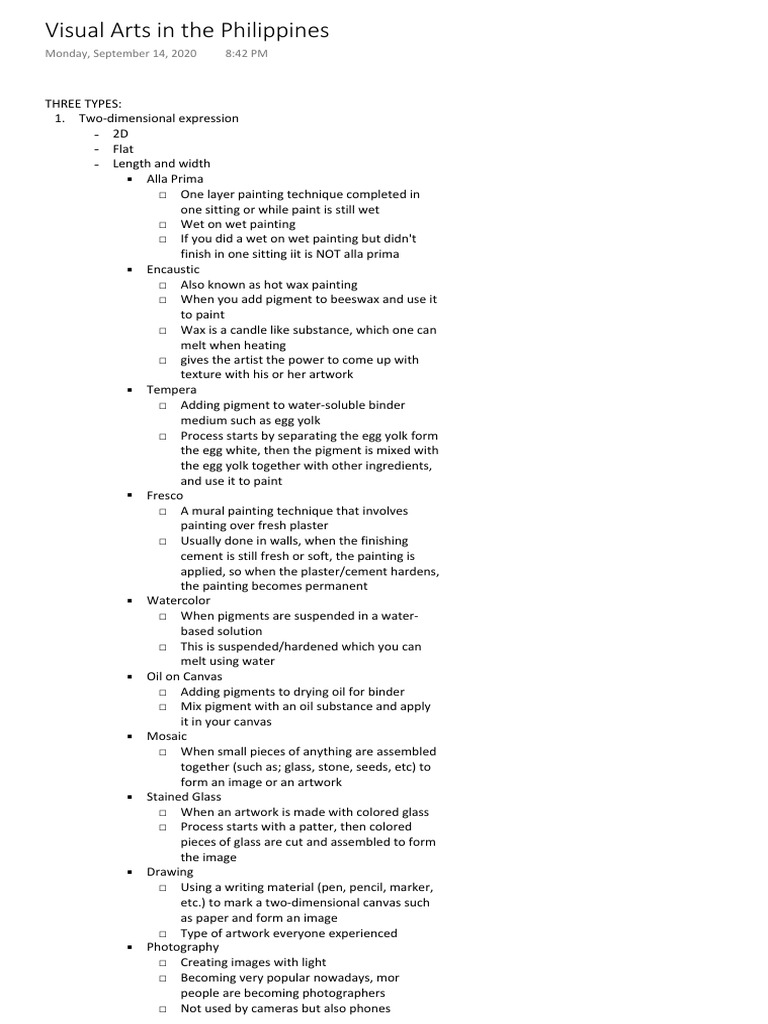 Visual Arts in The Philippines: Monday, September 14, 2020 8:42 PM ...