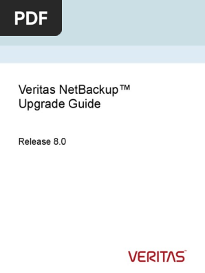 Netbackup Opscenter Veritas NetBackup Appliances 5.0: Configuration