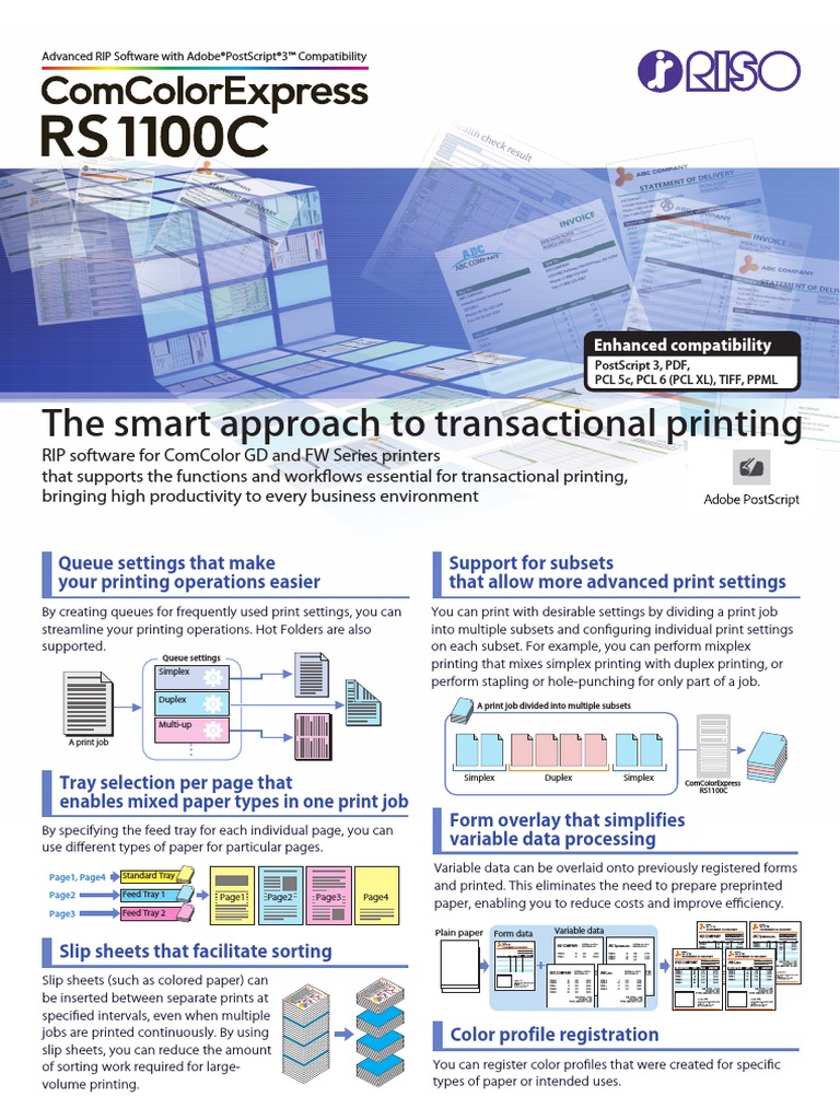 RS1100C Brochure English Global-1 | PDF | Port (Computer Networking ...