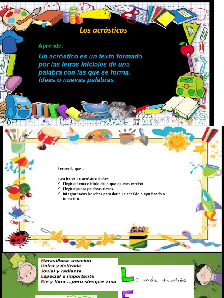 Acrostico | PDF