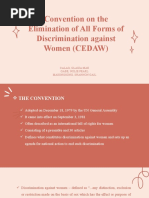 CEDAW PPT Slides | PDF | Convention On The Elimination Of All Forms Of ...