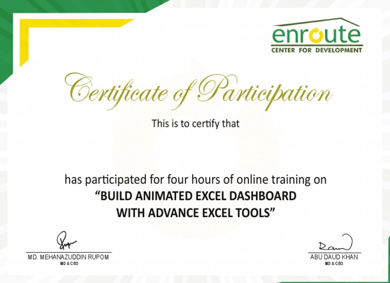 Ecdl Certificate | PDF