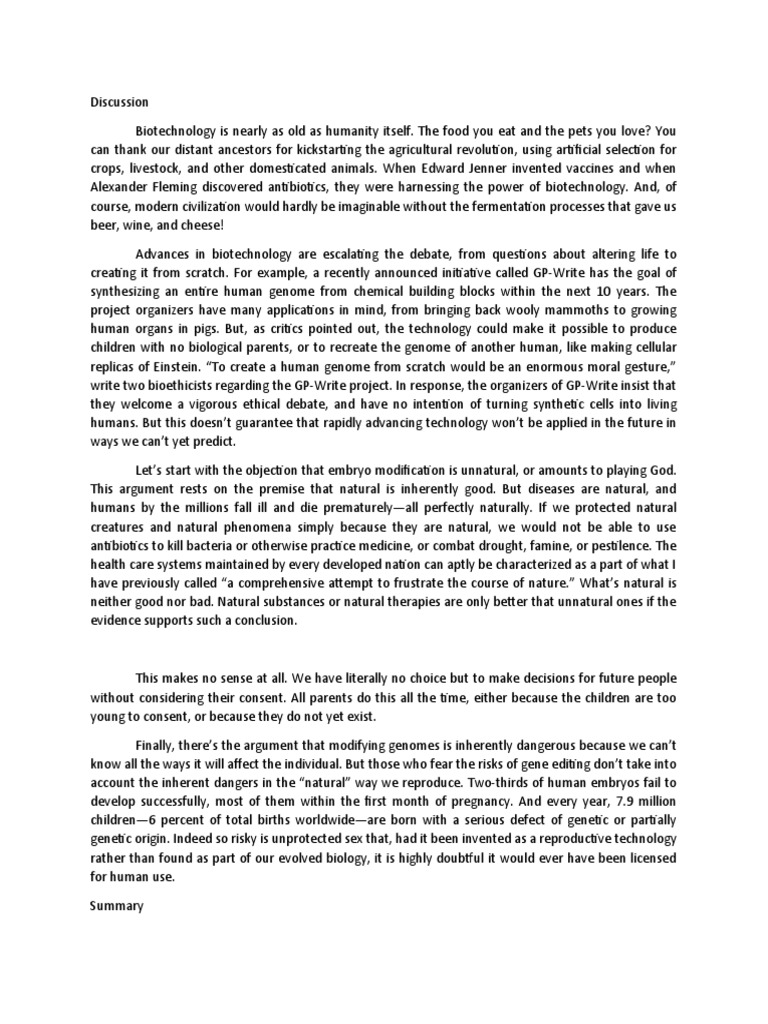 Case Study | PDF | Biotechnology | Genetics