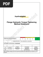 Hot and Odd Bolting Procedure | PDF | Mechanical Engineering