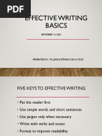 IBC Writing: Solving Common Issues | PDF | Word | Communication