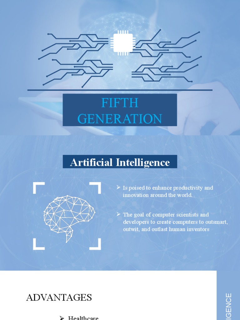 Fifth Generation AI Advantages and Applications | PDF | Artificial ...