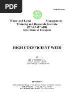 In-Stream Sediment Weir Design Guide | PDF | Filtration | Discharge ...
