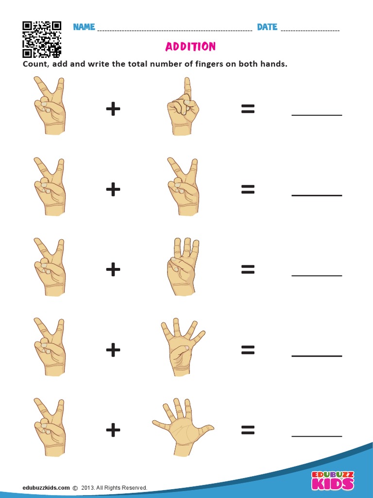 3 Addition-Hands | PDF