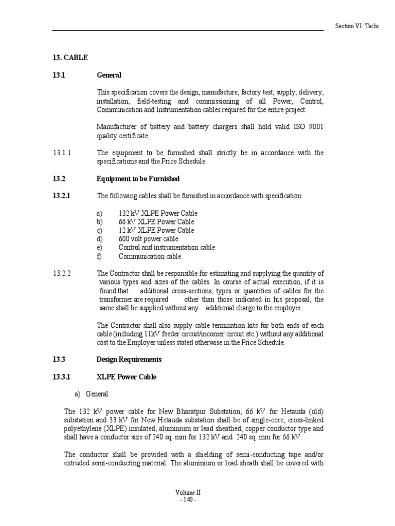 Nepal Elec-Specs PDF | PDF | Insulator (Electricity) | Electrical Wiring
