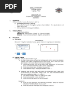 Contextualized and Localized Lesson Plan | PDF | Mode (Statistics ...