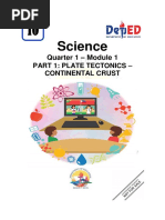 Science 10 Quarter 1 Module 1 Volcanoes Earthquakes and Mountain Ranges ...