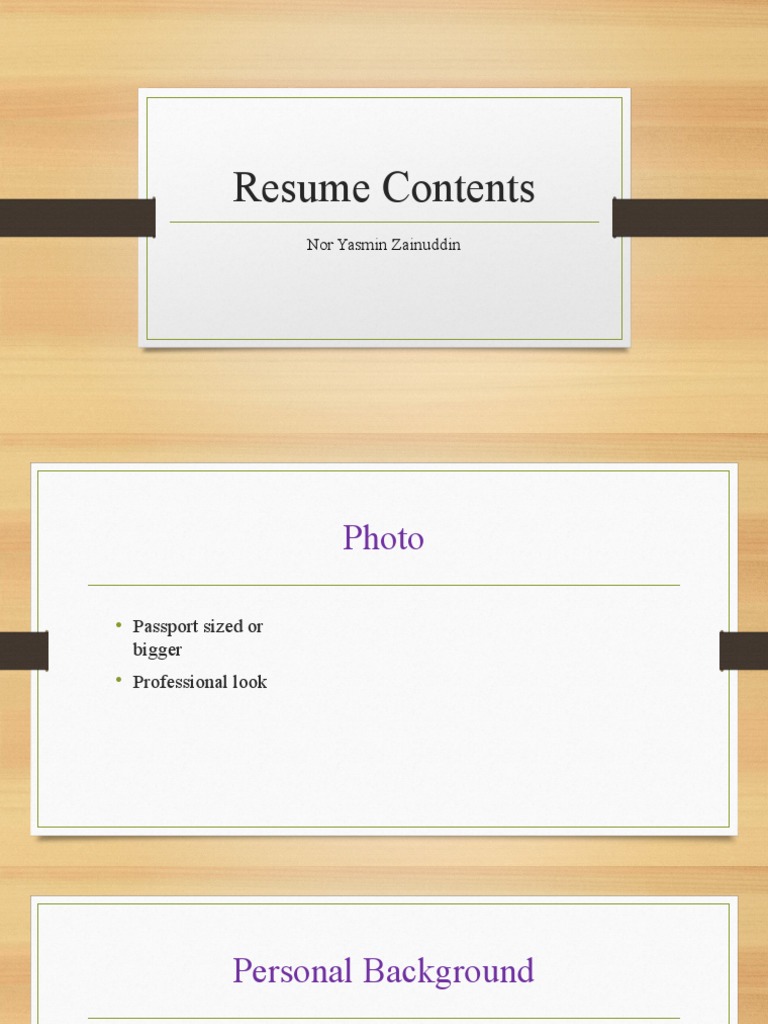 Resume Contents - Rev 1 | PDF | Computing | Computing And Information ...