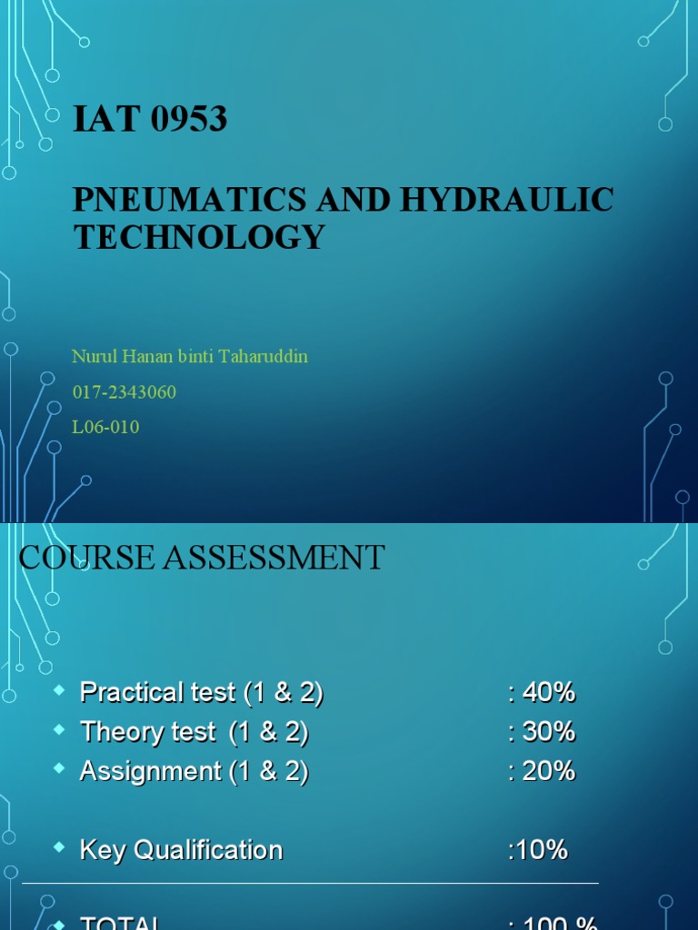 Basic Pneumatics Presentation Slide July 2019 | PDF | Valve | Actuator