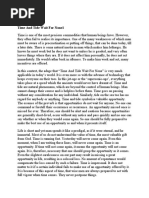 Punctuality Vs Procrastination | PDF | Procrastination | Professional ...