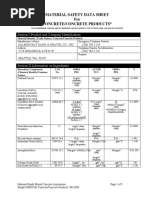 Am241Be Material Safety Data Sheet | PDF | Radioactive Decay | Neutron