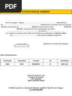 Demande de virement bancaire simple | PDF | Virement bancaire | Bancaire