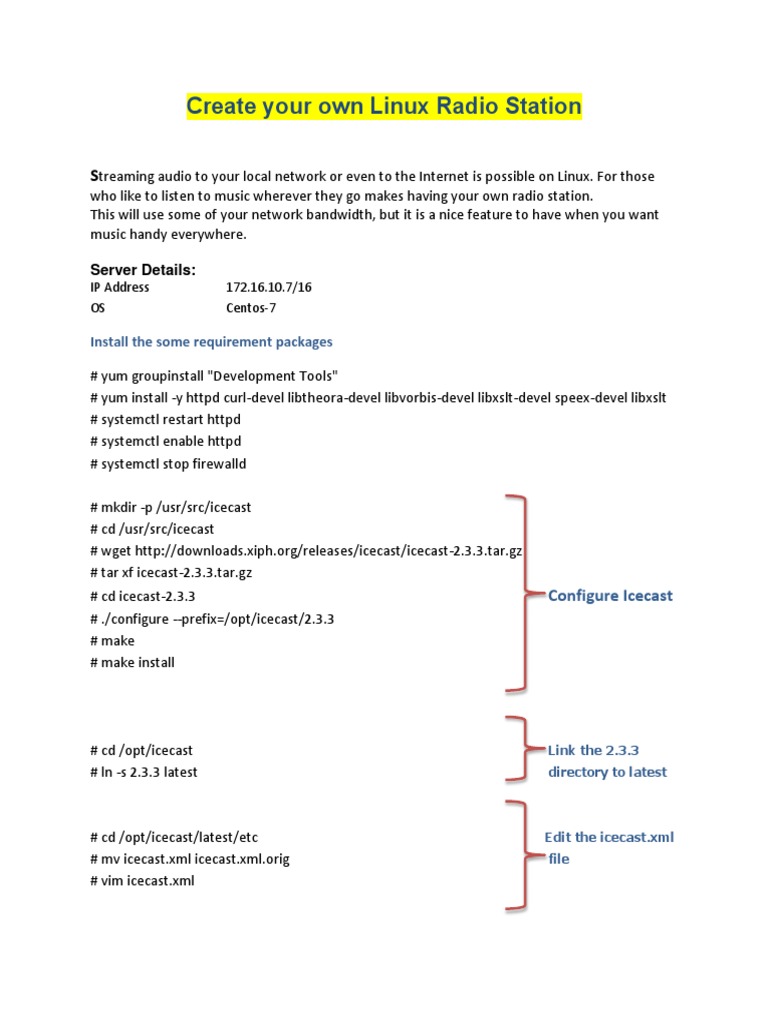 Creating a DIY Linux Radio Station: A Step-by-Step Guide to Setting Up ...