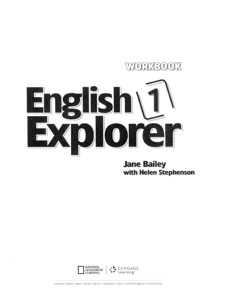 English Explorer 1 Workbook PDF | PDF