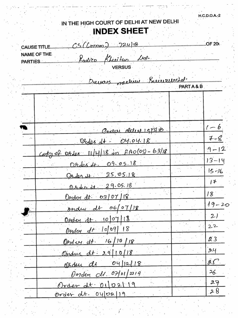 001.index Sheet | PDF
