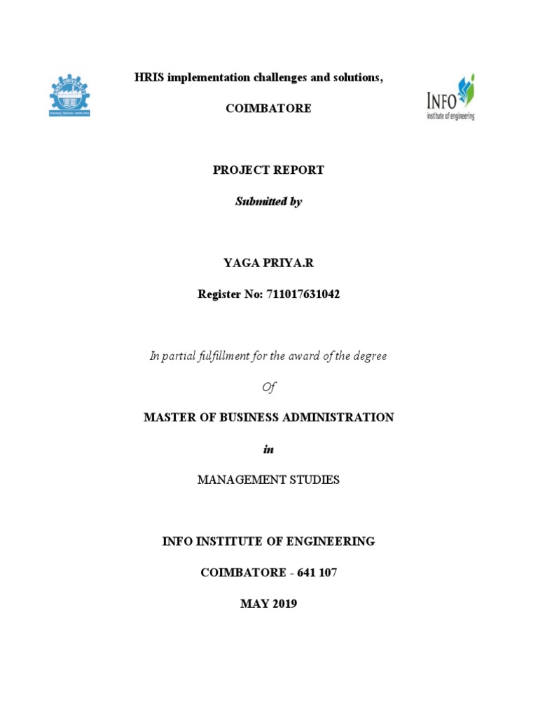 HRIS Implementation Challenges and Solutions | PDF | Performance Indicator | Human Resource ...