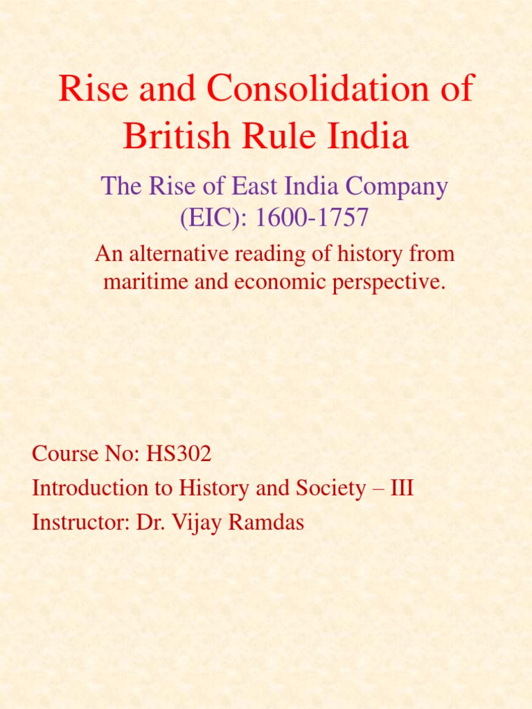 The East India Company's History | PDF | East India Company | Economies