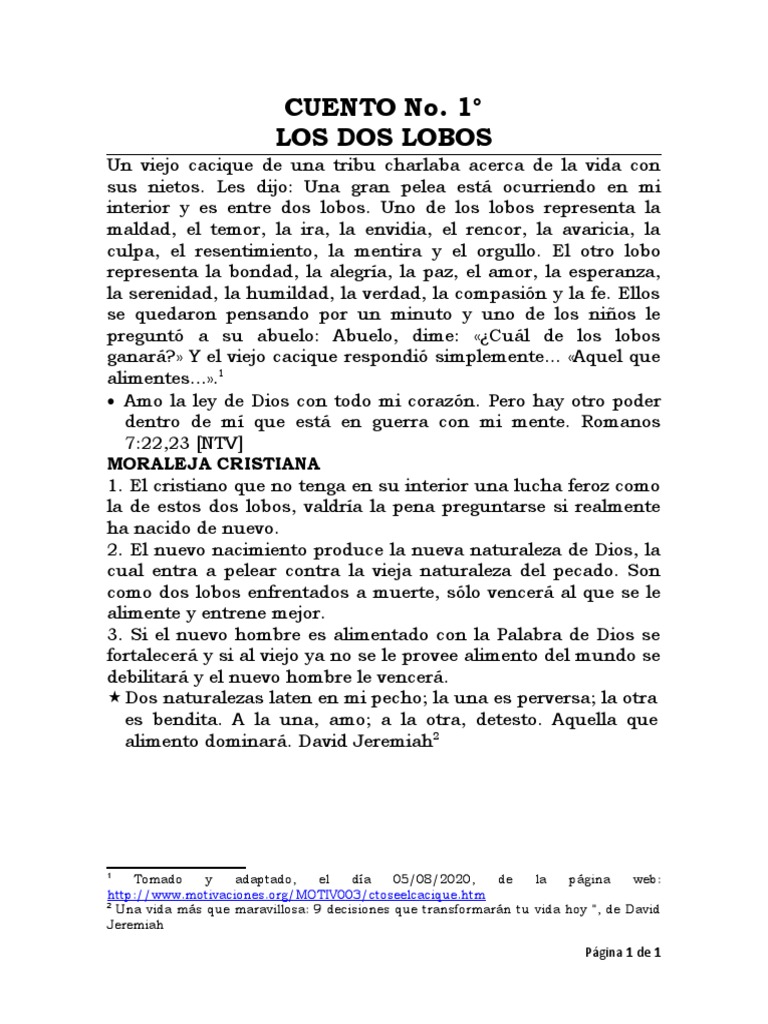 Los Dos Lobos | PDF