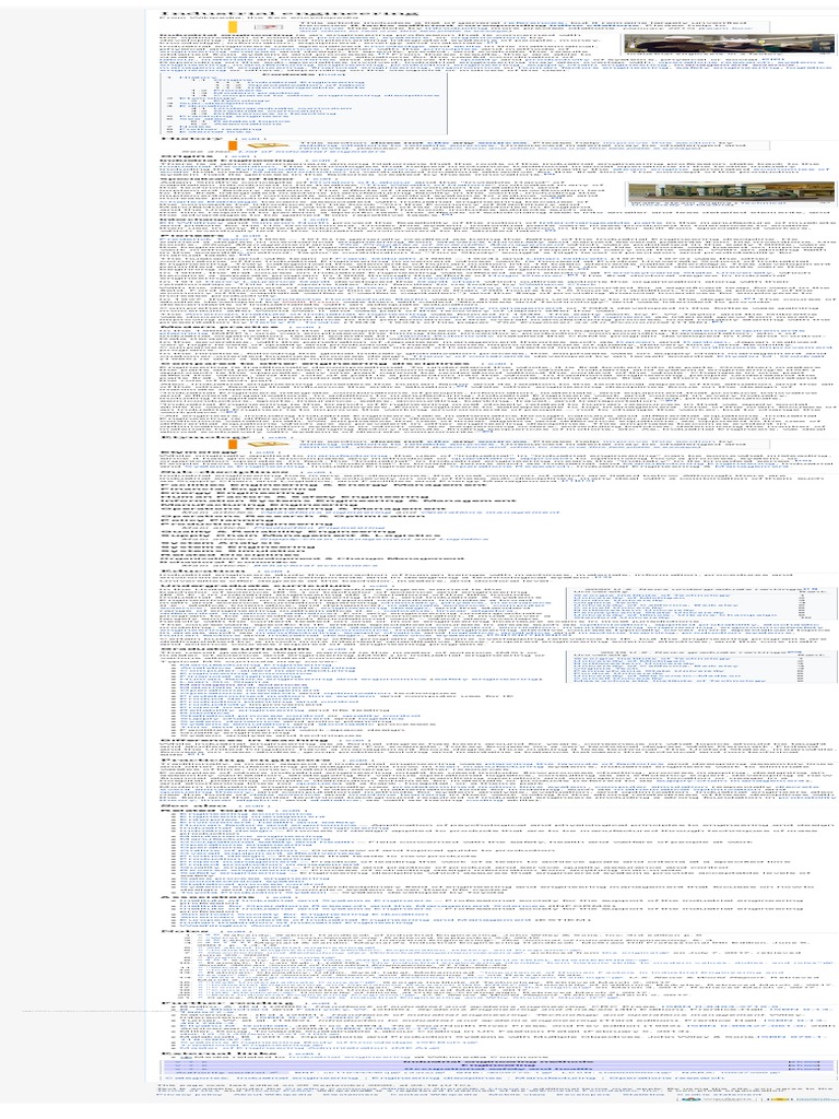 Industrial Engineering PDF | PDF | Industrial Engineering | Economic ...
