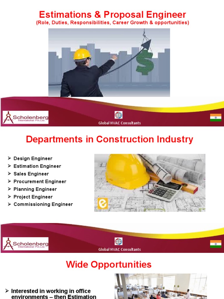 Estimation Engineer - Scope and Future | PDF | Specification (Technical ...