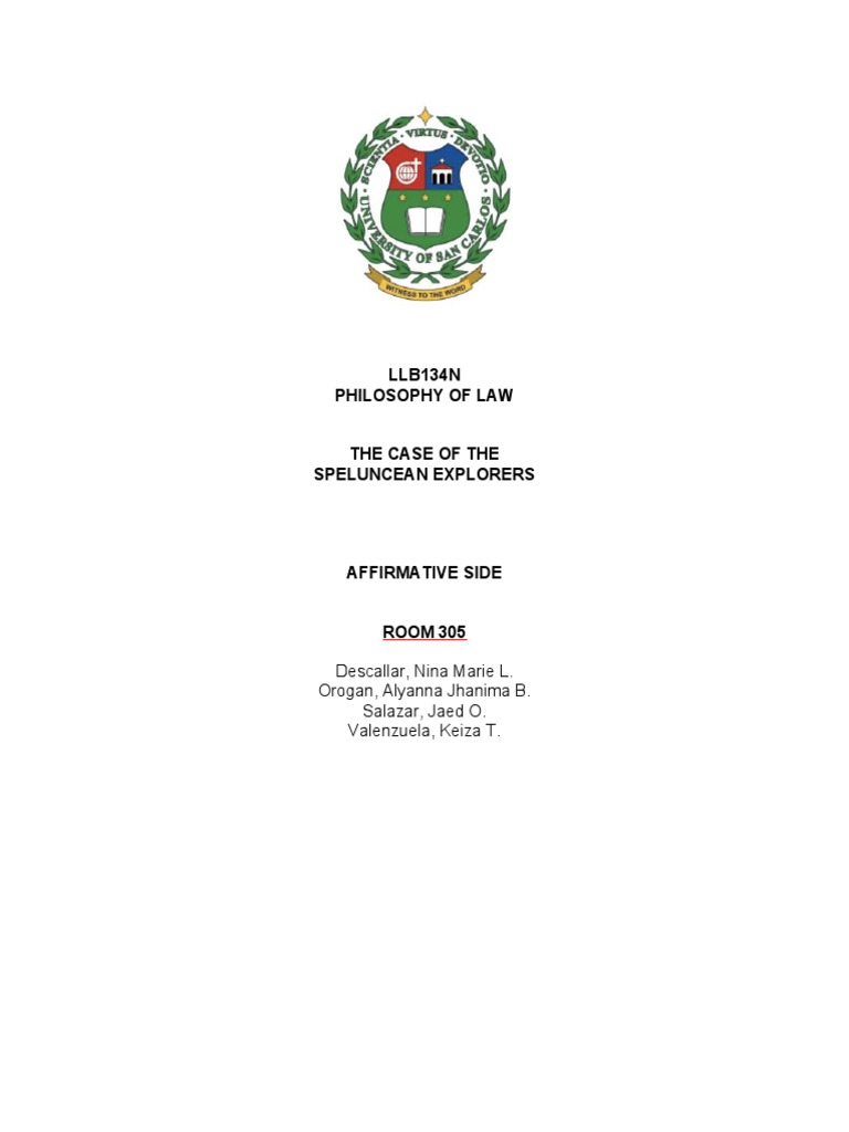 Philo Position Paper Draft | PDF | Common Law | Justice