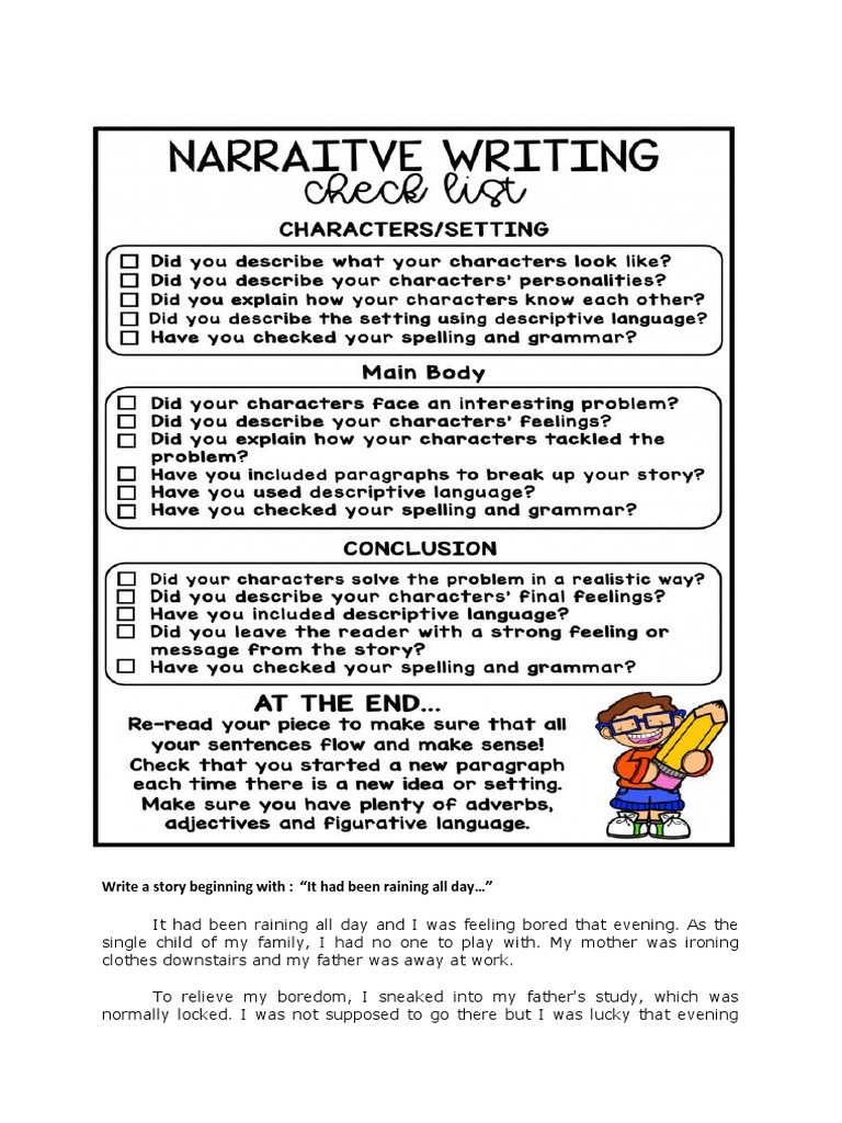 Narrative Essay Sample | PDF