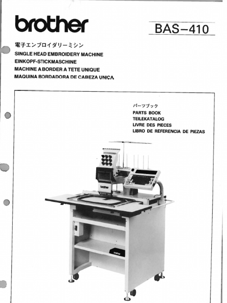 Brother BAS 410 | PDF
