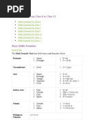 Logarithmic Formulas Sheet | PDF | Teaching Methods & Materials